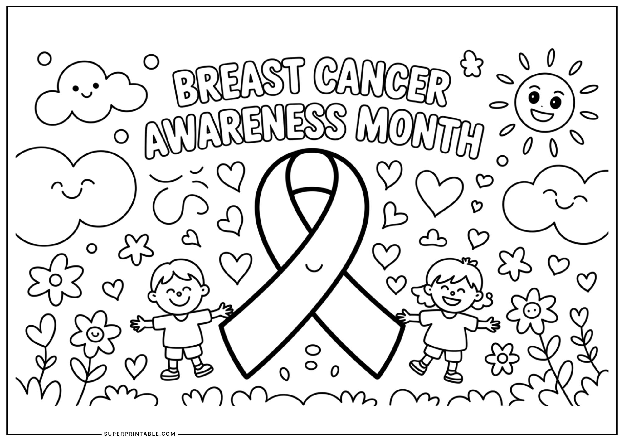 10+ October Special Days Coloring Pages | Free PDF Printables